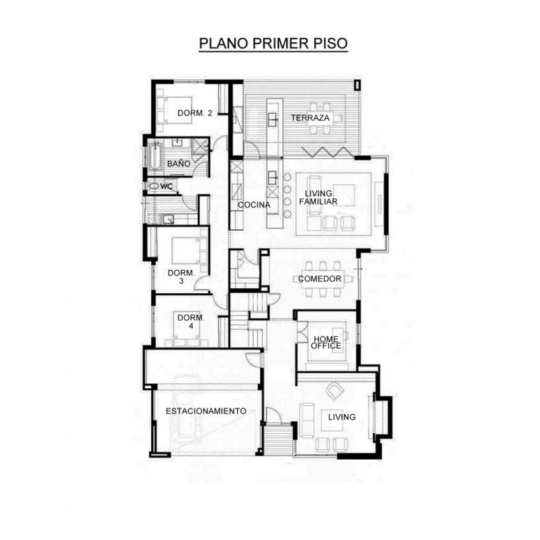 CASA BATTLE #224310 - Planos de Casas - Tienda de Arquitectos Online