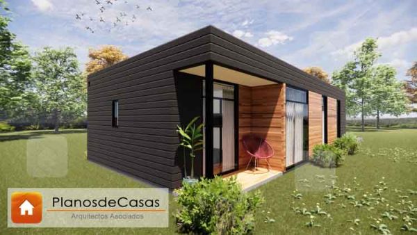 CASA MODULAR #12372 - Planos de Casas - Tienda de Arquitectos Online
